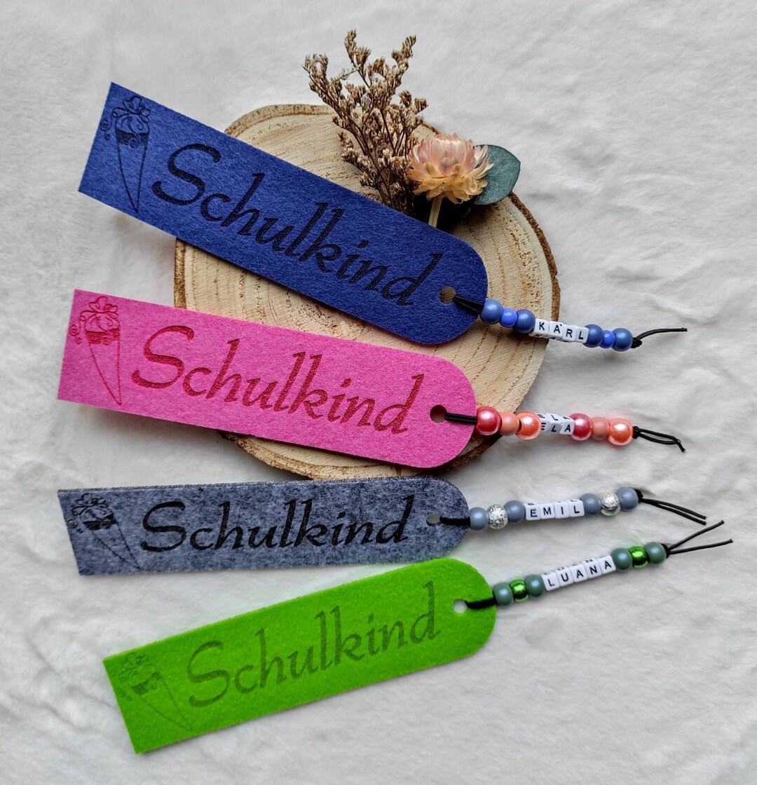 Schoolchild 2023 Bookmark Reading Aid Different Colors With - Etsy