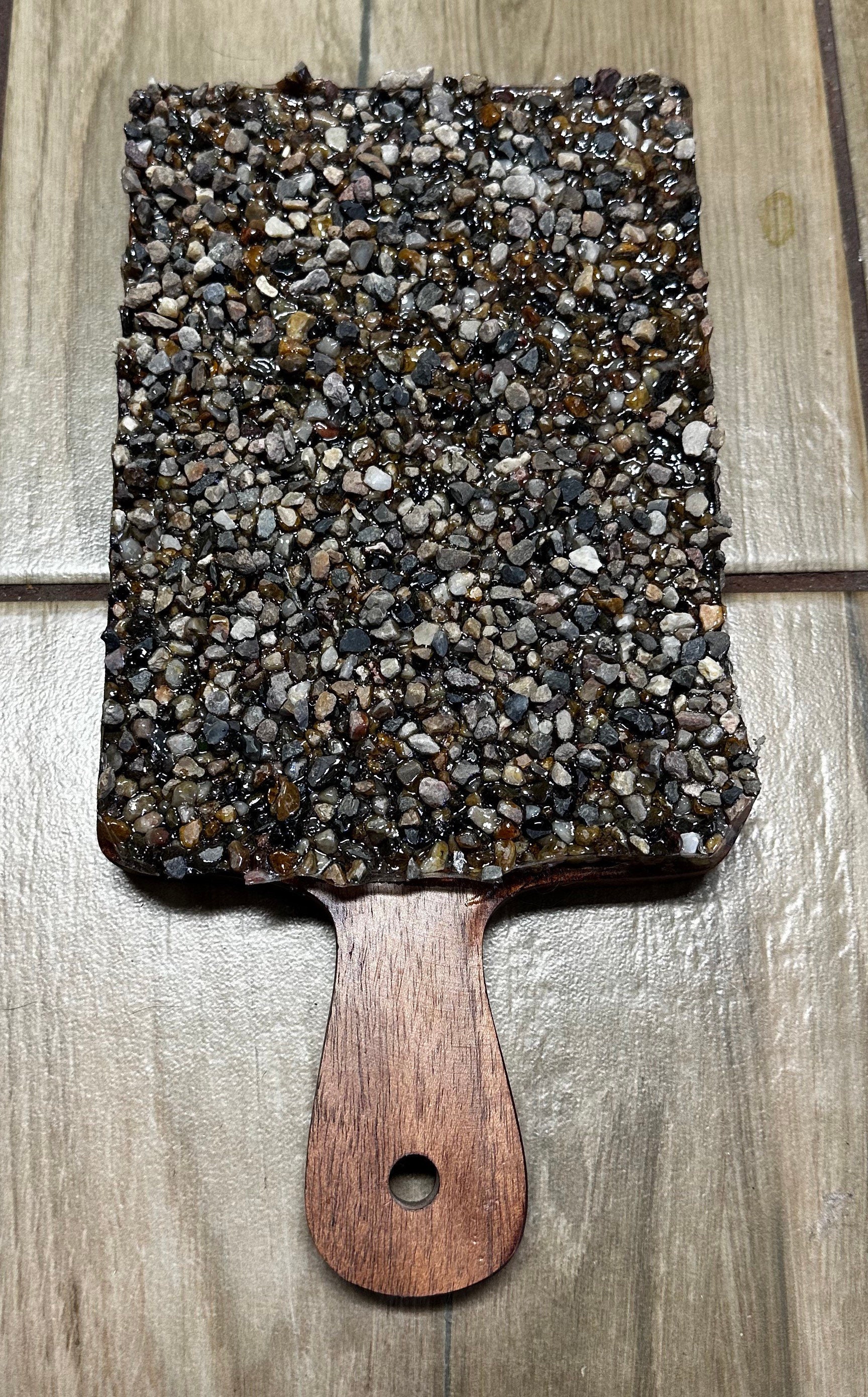Evil Paddle: Tiny Rocks, Shells, Rice - Longer Handle Available ...