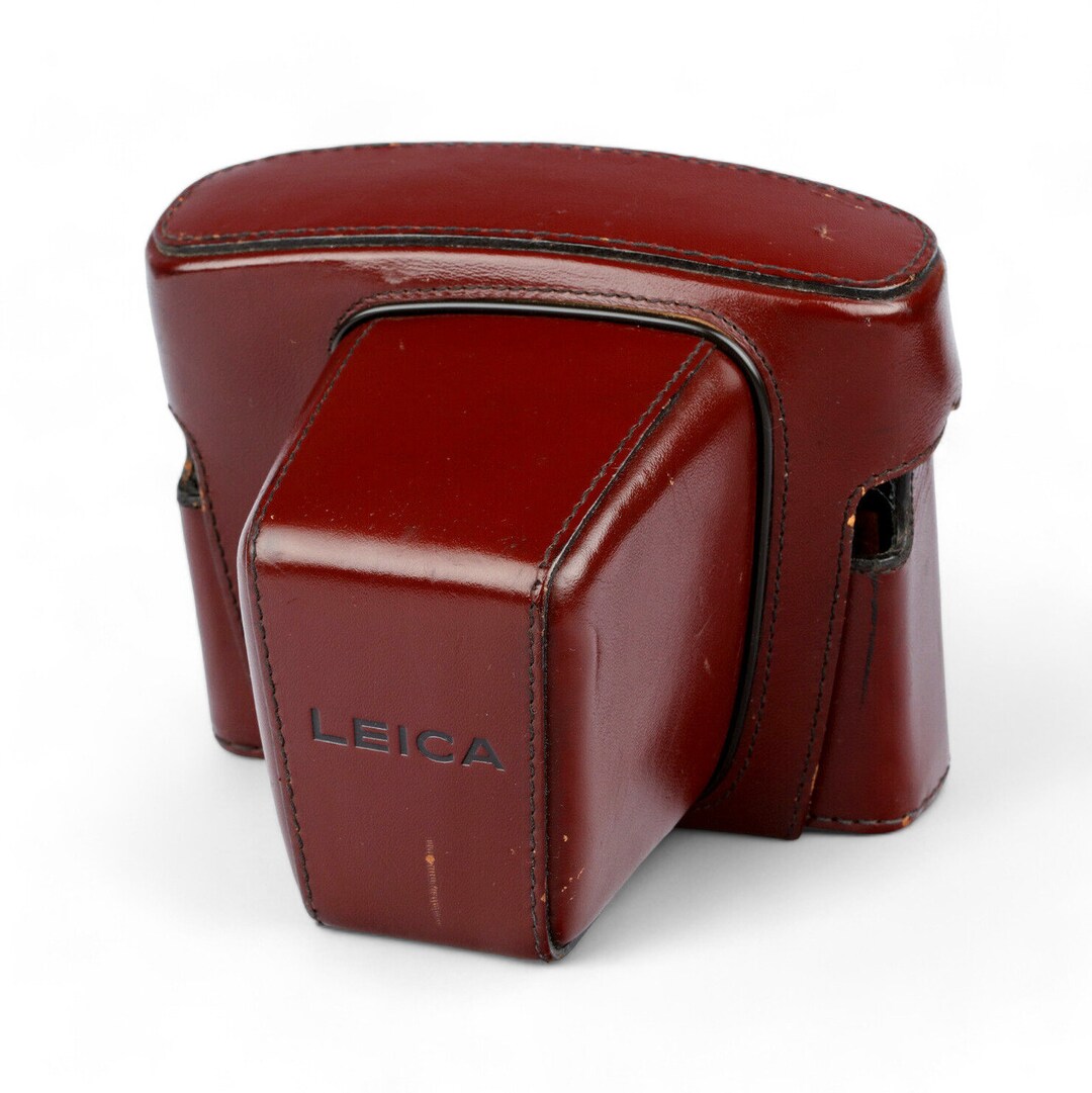 Leica Leitz Burgundy Longnose Leather Case for R3 Camera - Vintage ...