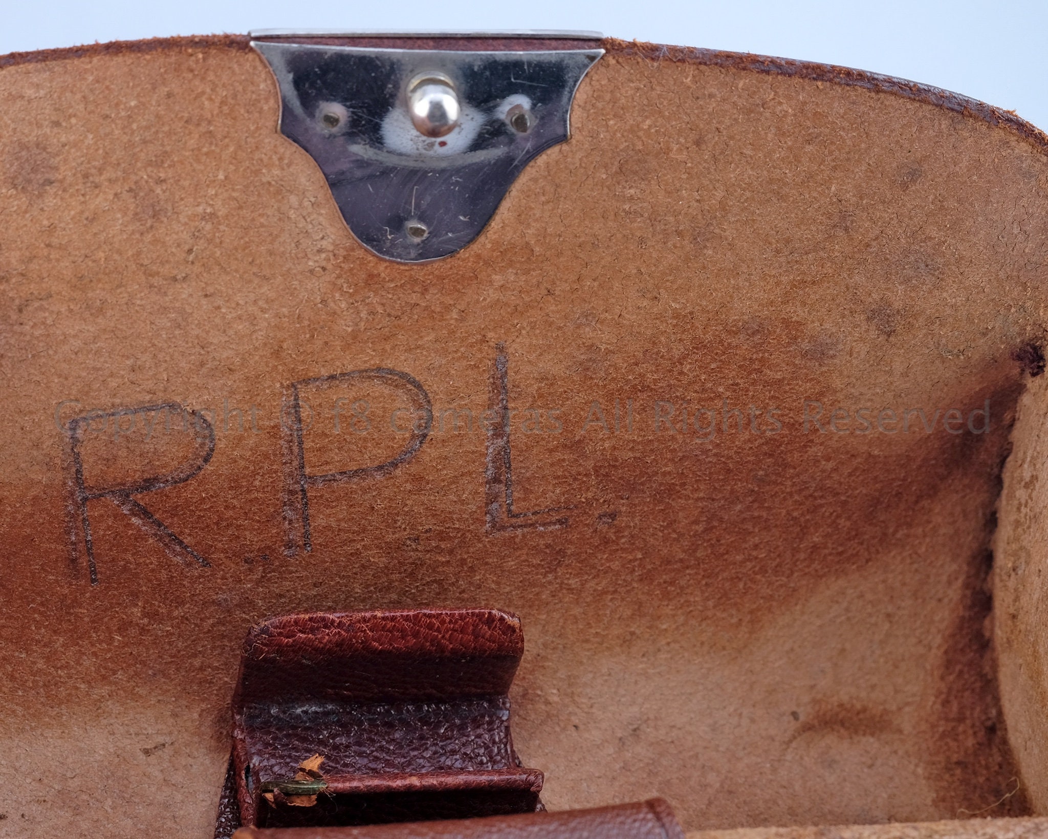 Very Rare Early Leitz ETRIN Leather Camera Case for Leica Standard I IA ...