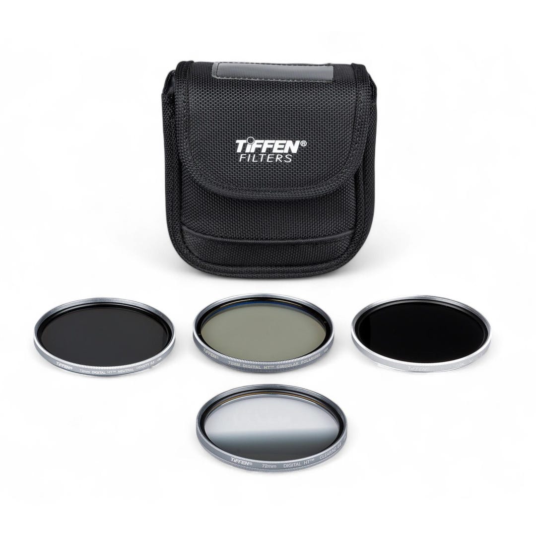 Tiffen 72mm Digital HT Neutral Density + Polarizer Filter Kit, High ...