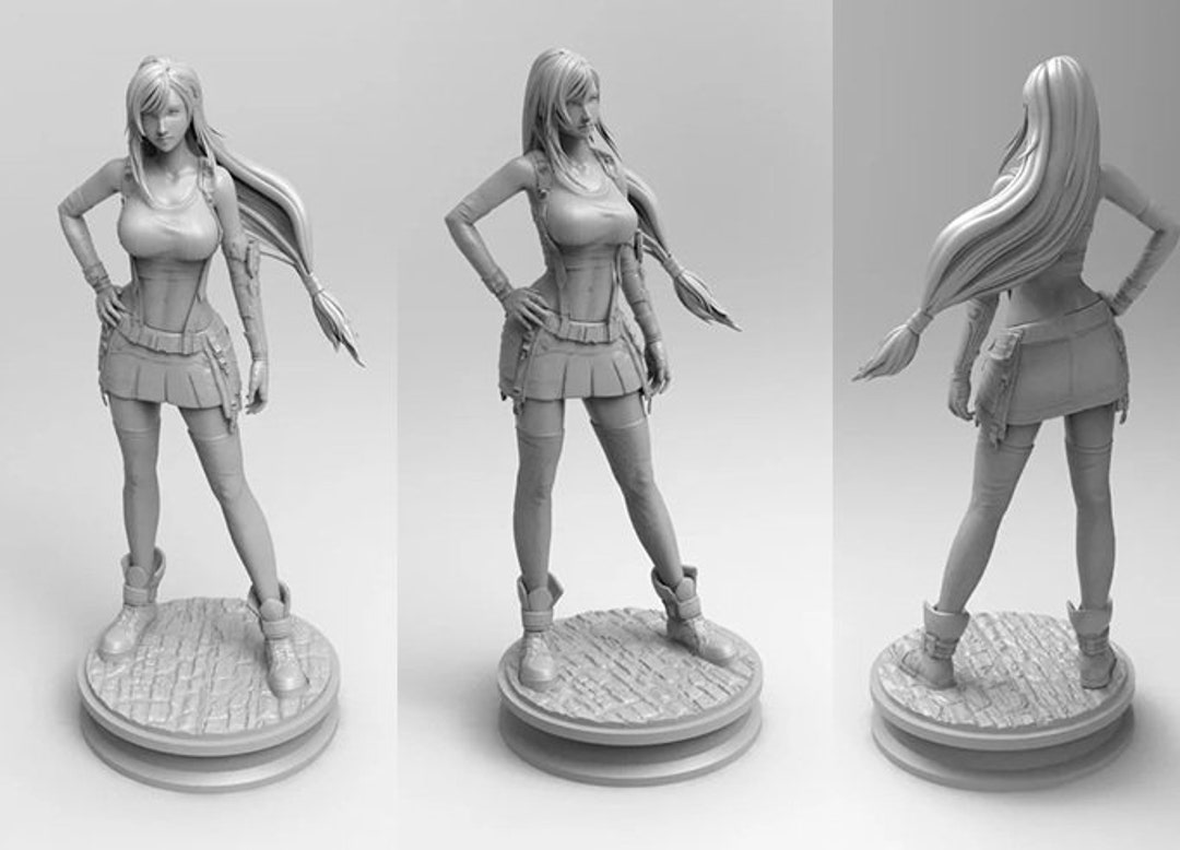 Sexy Final Fantasy 7 TF3 RPG Role FF7 Split STL 3D Model Print - Etsy