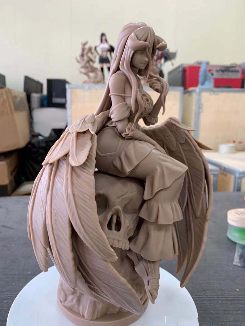 Sexy Fallen Angle 2version Split Stl 3d Model Print Etsy