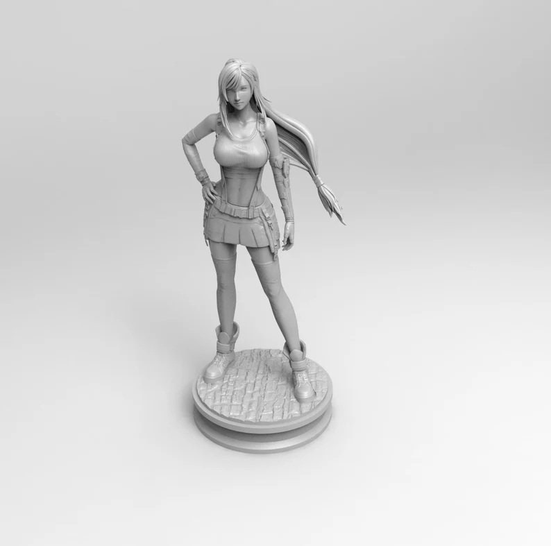 Sexy Final Fantasy 7 TF3 RPG Role FF7 Split STL 3D Model Print - Etsy