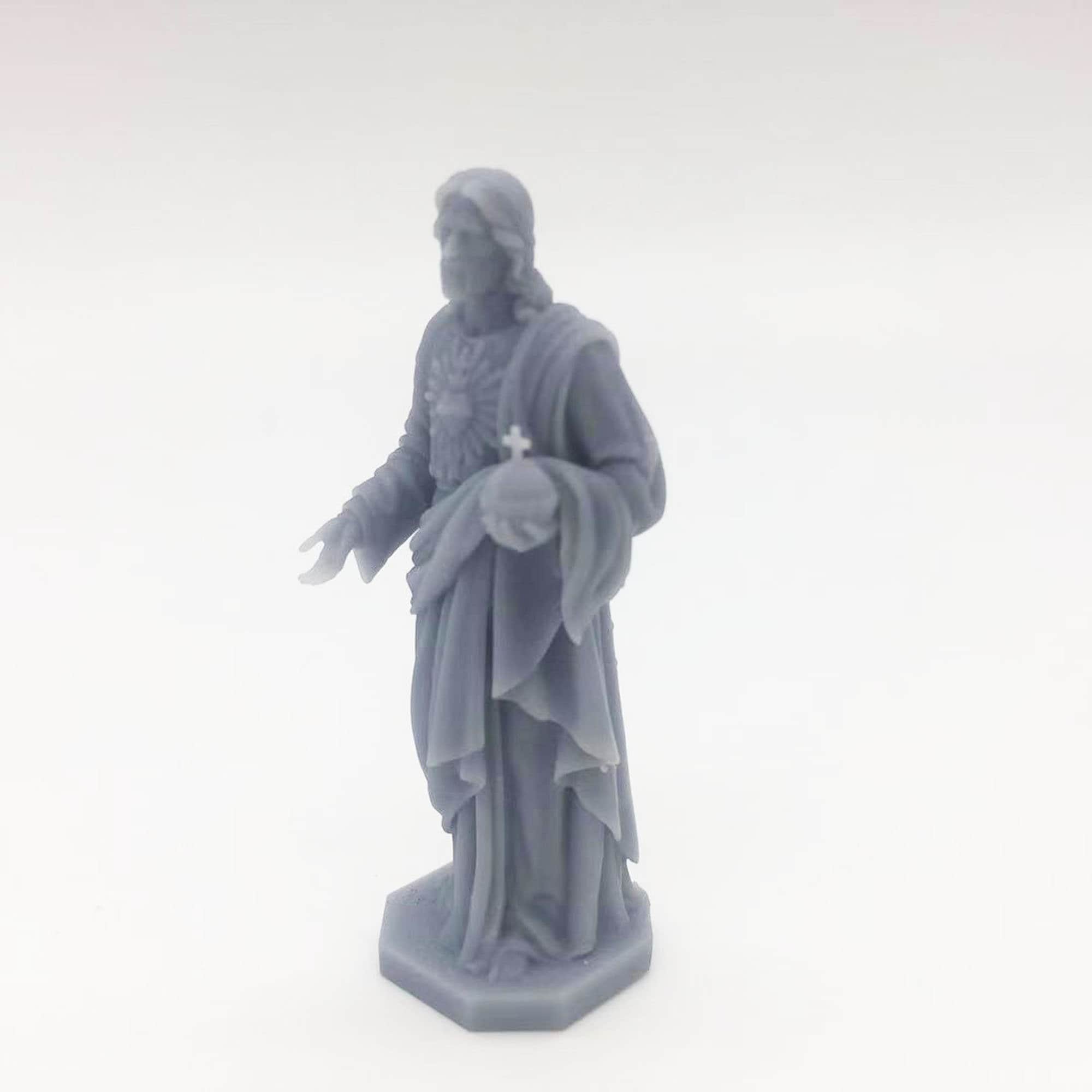 Jesus Christ Iisus Whole STL 3D Model Print - Etsy