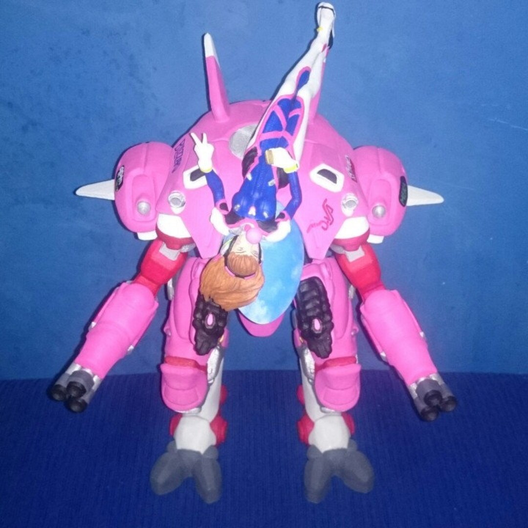 Dva Overwatch Meka Game Role Split STL 3D Model Print - Etsy