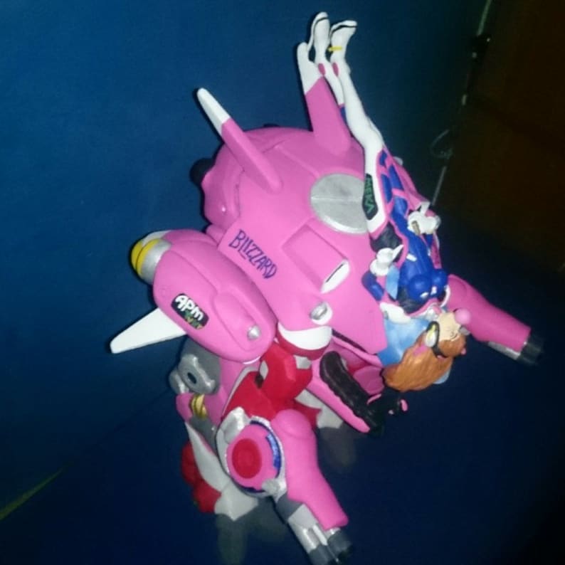 Dva Overwatch Meka Game Role Split STL 3D Model Print - Etsy