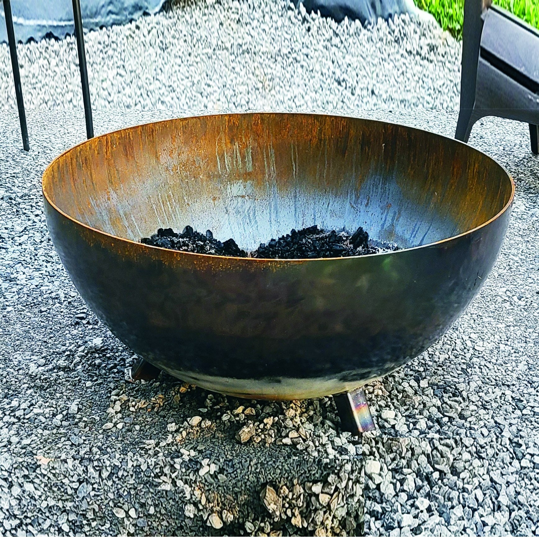 PICK UP ONLY Fire Pits Metal Fire Pits Camping Essential Gift for Him ...