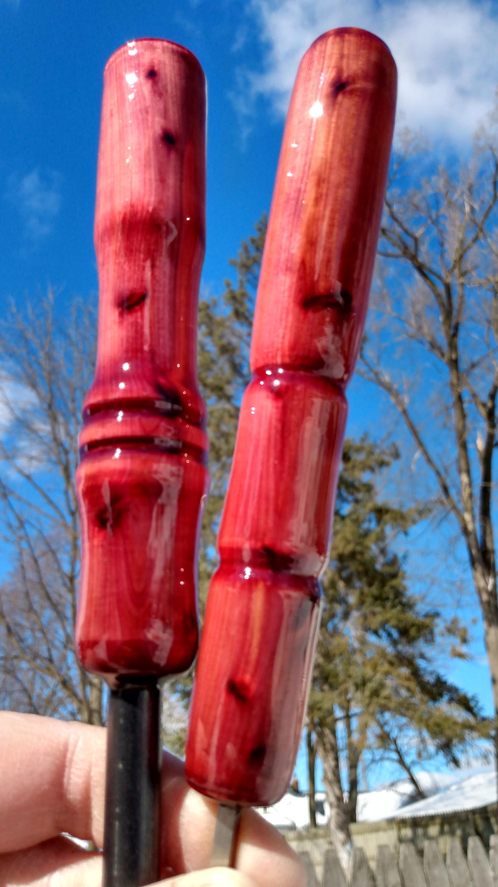 Red Cedar Ferro Rod and Striker Set With Epoxy Finish. - Etsy