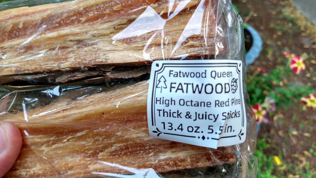 Fatwood Sticks for Fire Making or Wood Craft. High Octane Red Pine ...