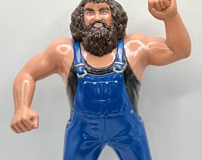 Hillbilly Jim W/ Hat WWF LJN XOX Custom Card Back Re-paint Rubber Full ...