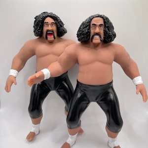 The Wild Samoans Afa & Sika WWF Ljn Inspired XOX Custom Rubber Full ...