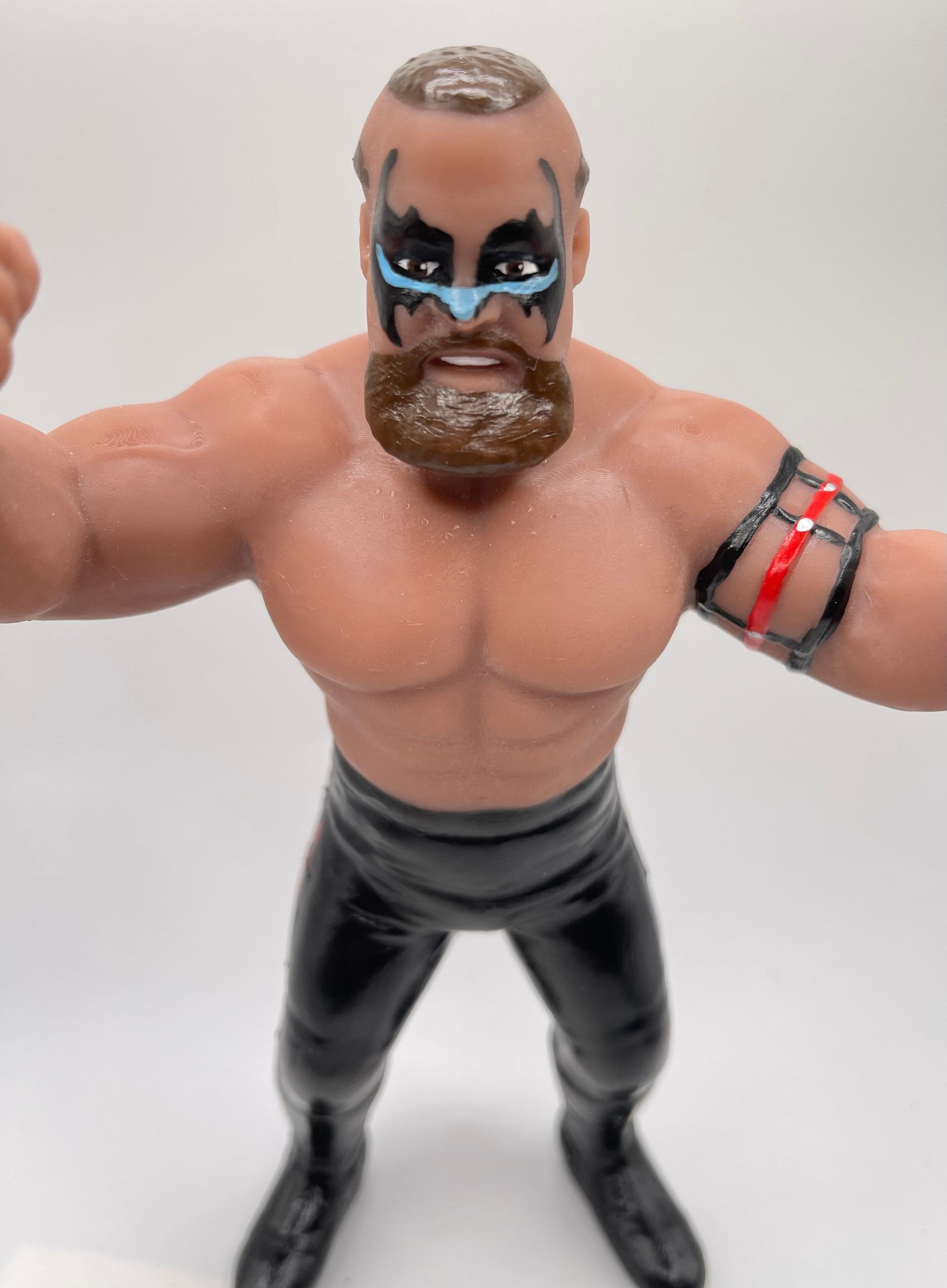 Barbarian WWF LJN Inspired XOX Custom Rubber Type Full Size 8" Figure ...