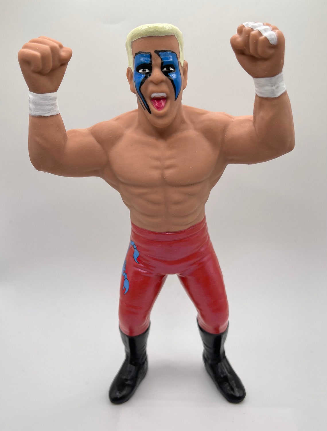 Sting WWF LJN Inspired XOX Custom Rubber Type Full Size - Etsy