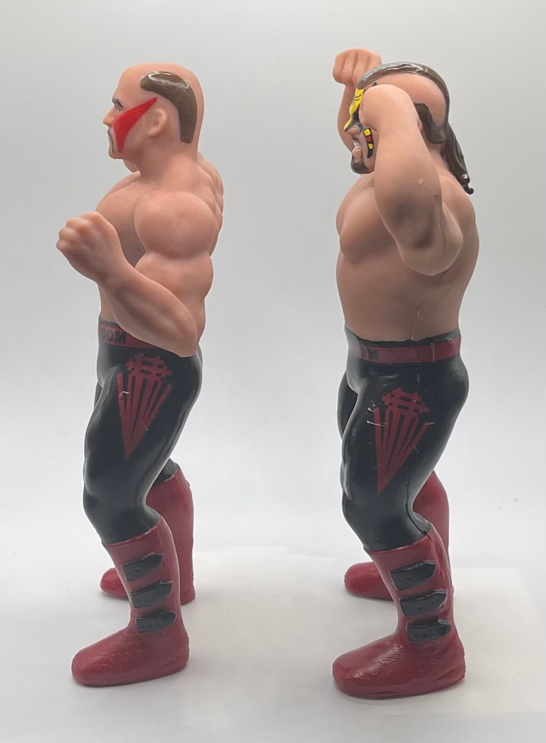The Road Warriors Animal & Hawk LOD WWF Ljn Inspired XOX Custom Rubber ...