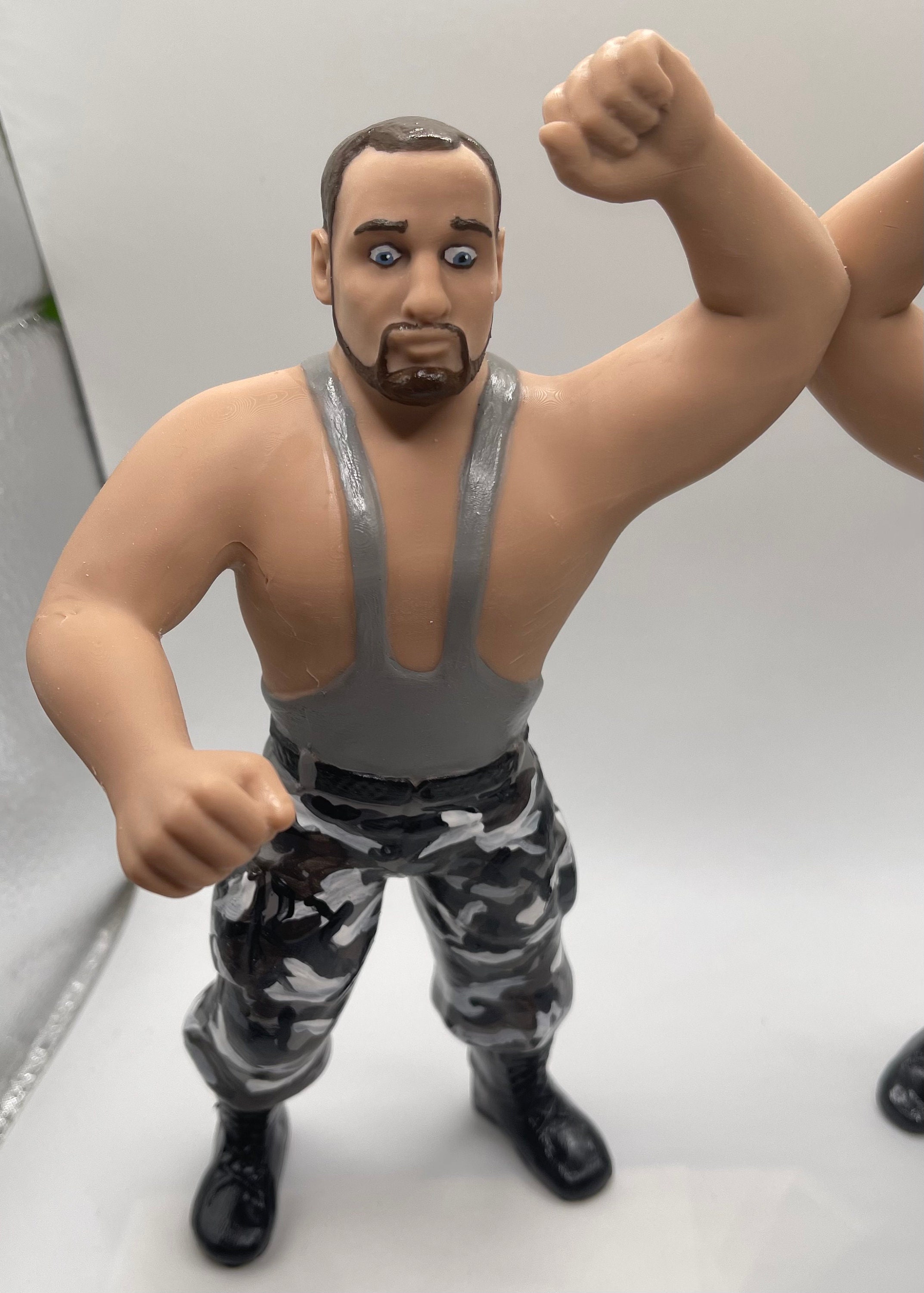 The Bushwhackers Butch & Luke WWF LJN Inspired XOX Custom Rubber Full ...