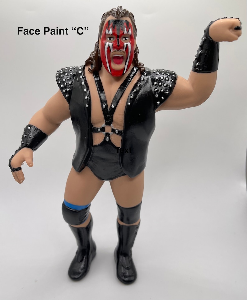 Smash Demolition WWF LJN Inspired XOX Custom Rubber Type Full - Etsy