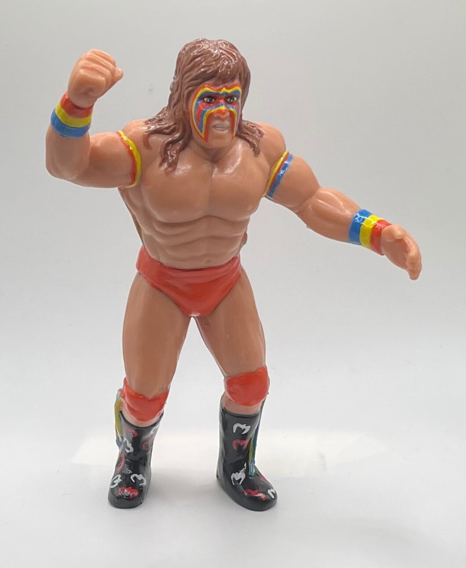 Ultimate Warrior WWF LJN XOX Custom Rubber Type Full Size | Etsy
