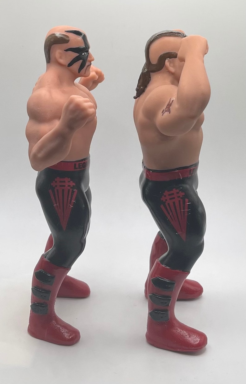 The Road Warriors Animal & Hawk LOD WWF Ljn Inspired XOX Custom Rubber ...