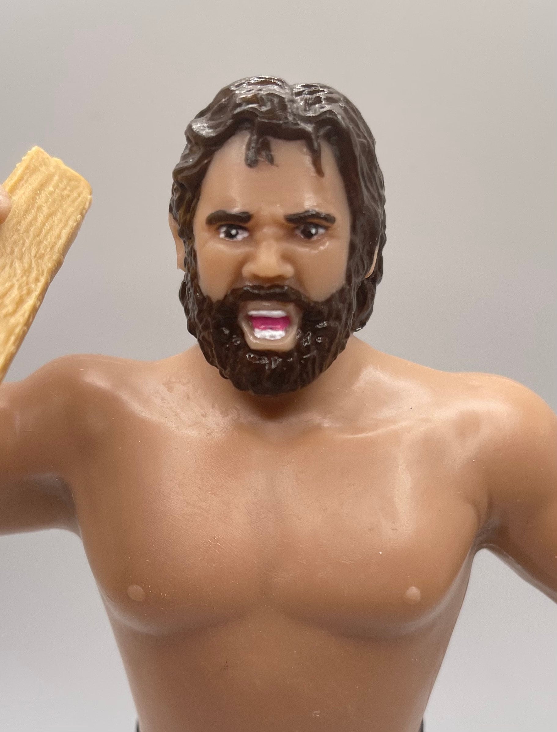 Hacksaw Jim Duggan WWF LJN Inspired XOX Custom Rubber Type Full Size 8 ...