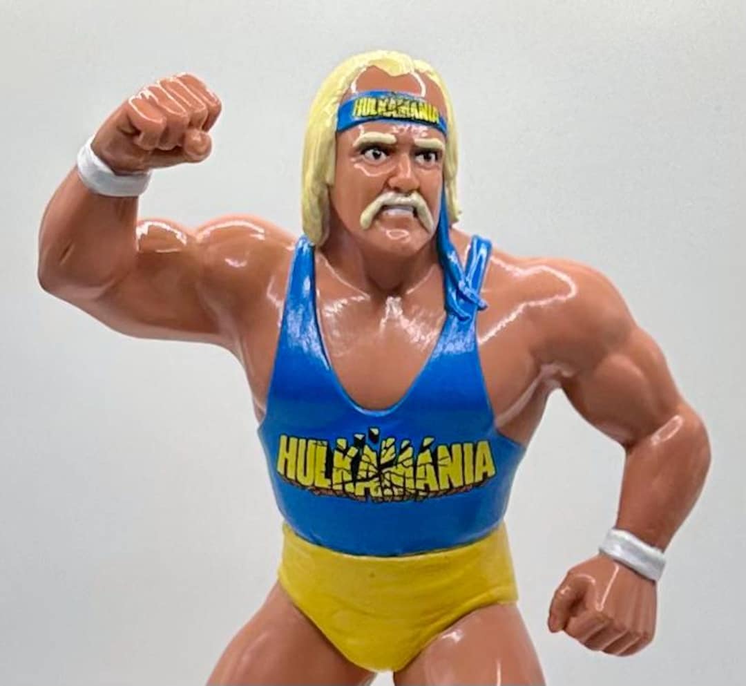 Hulk Hogan Hulkamania WWF LJN Inspired XOX Custom Rubber Type Full Size ...