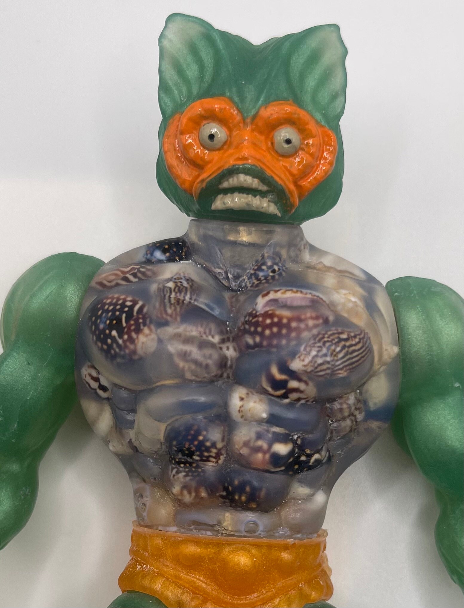 Merman XOX Custom Resin Full Size 5.5 Figure Torso of | Etsy