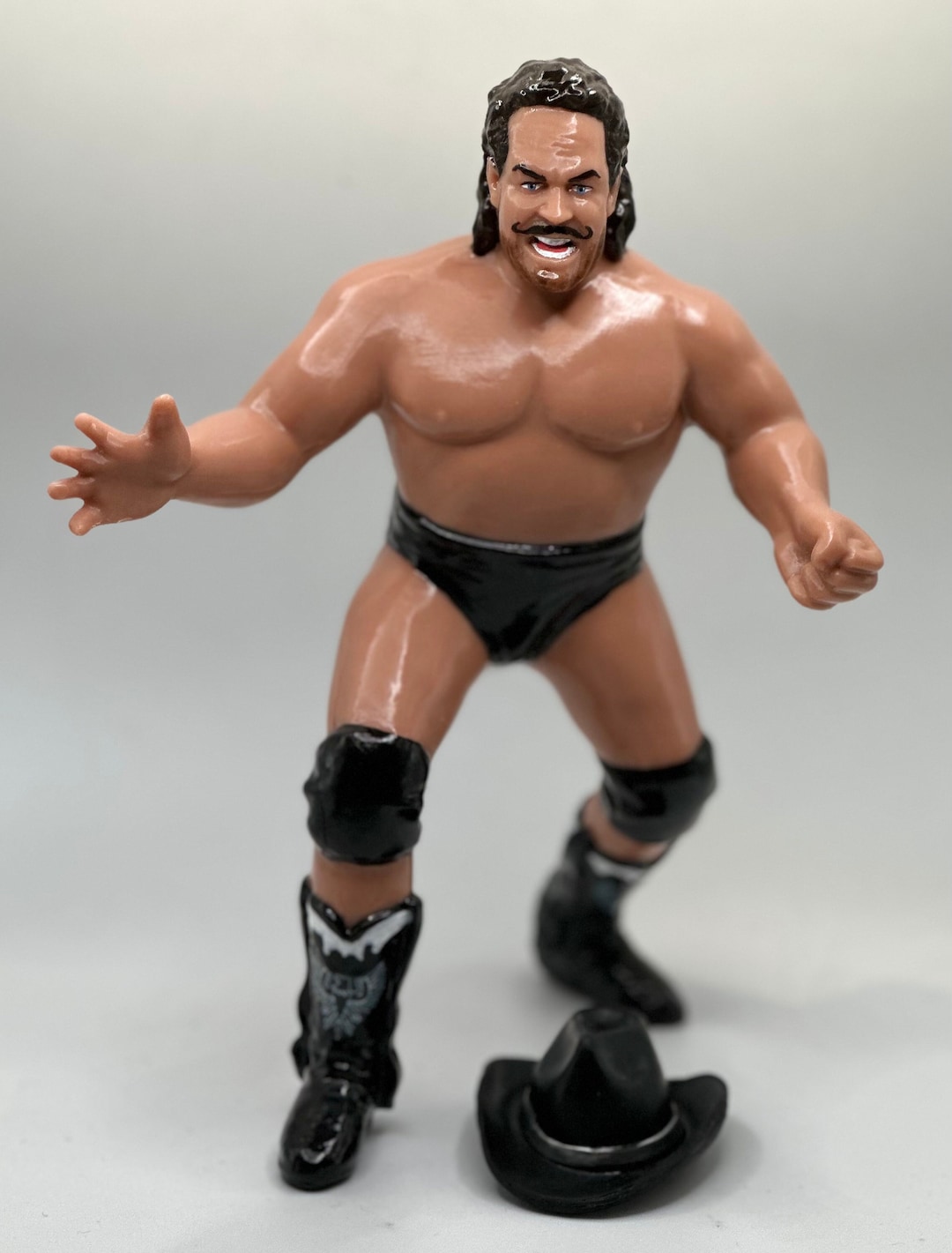 Ron Bass With Hat WWF LJN Inspired XOX Custom Rubber Type Full Size 8 ...