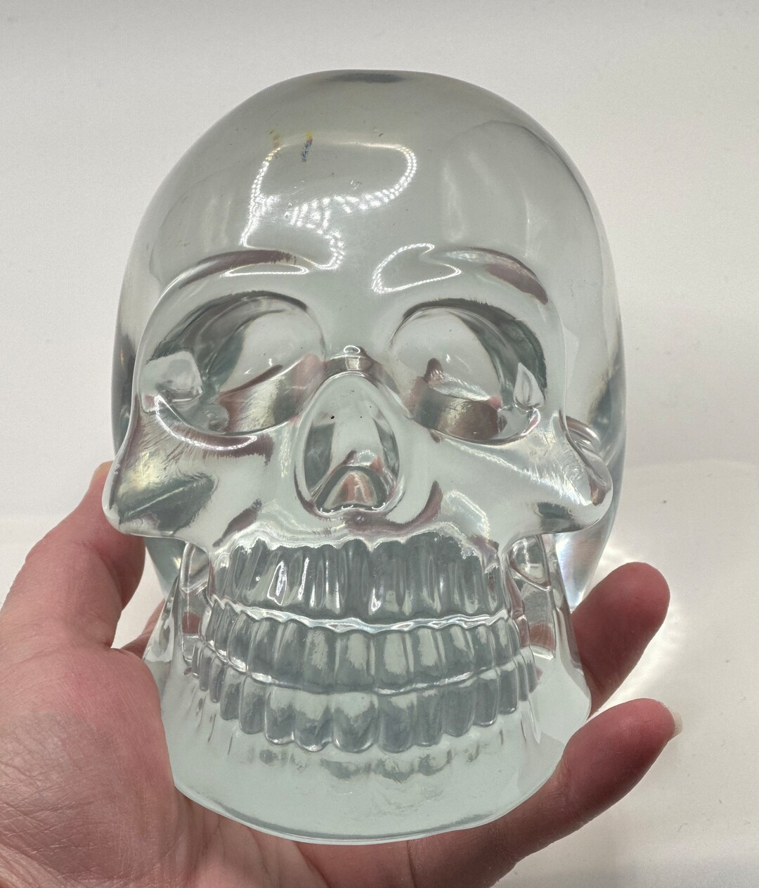 Crystal Skull XOX Custom Solid Resin Aztec Relic Art Inspired - Etsy