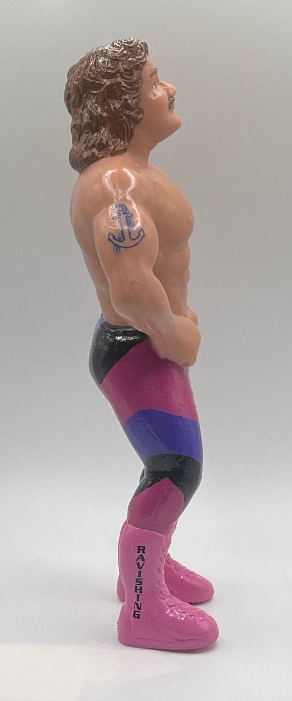 Rick Rude WWF LJN Inspired XOX Custom Rubber Type Full Size - Etsy