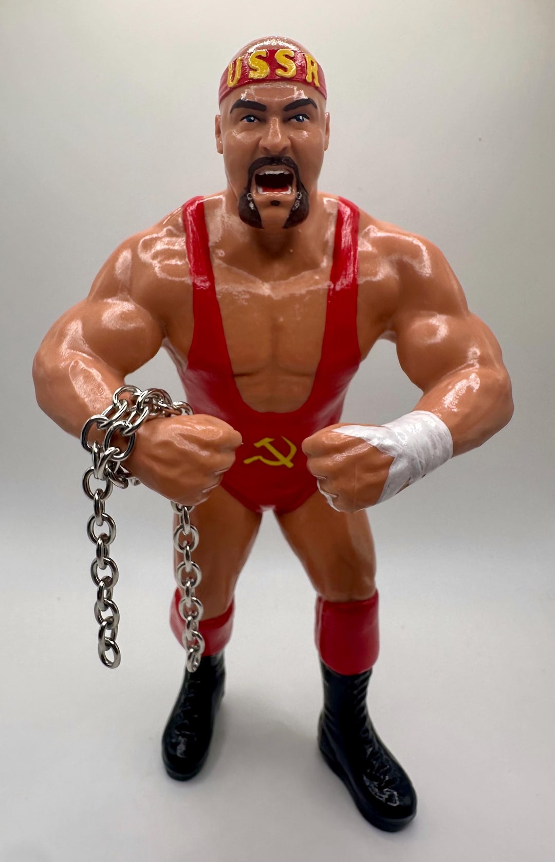 Nikita Koloff WCW WWF Ljn Inspired XOX Custom Rubber Type Full Size ...