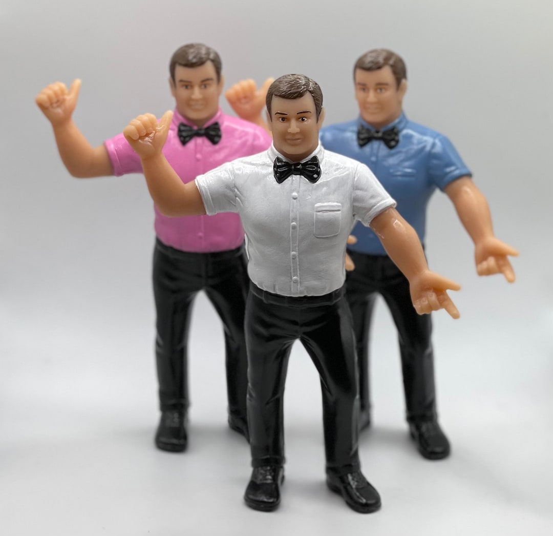 The Ref WWF LJN Inspired XOX Custom Rubber Type Full Size 7" Figure ...
