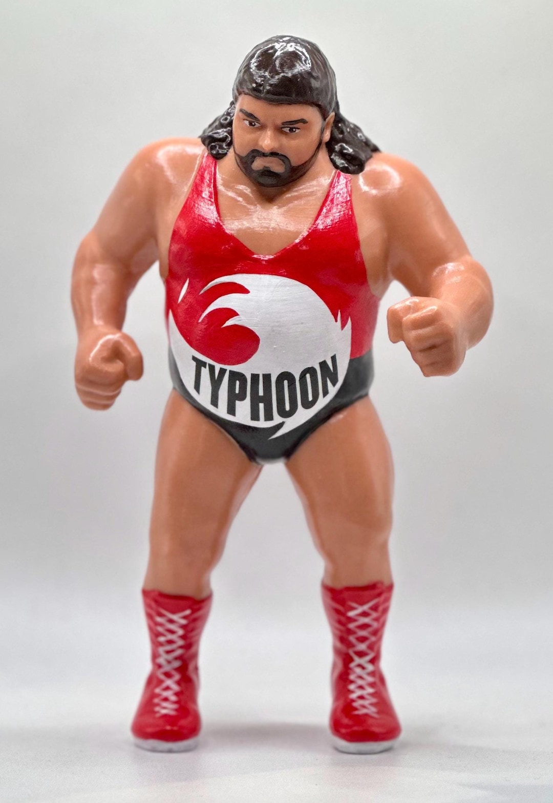 Typhoon WWF LJN Inspired XOX Custom Rubber Type Full Size 8" Figure ...