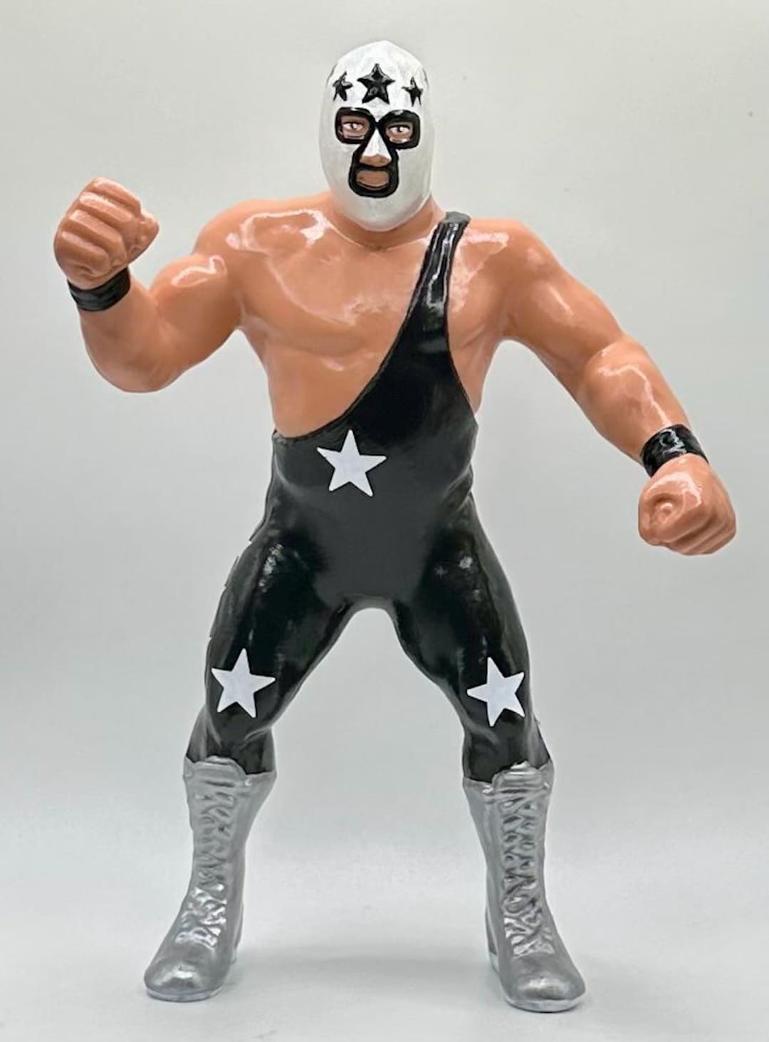 The Masked Superstar WWF LJN Inspired XOX Custom Rubber Type Full Size ...