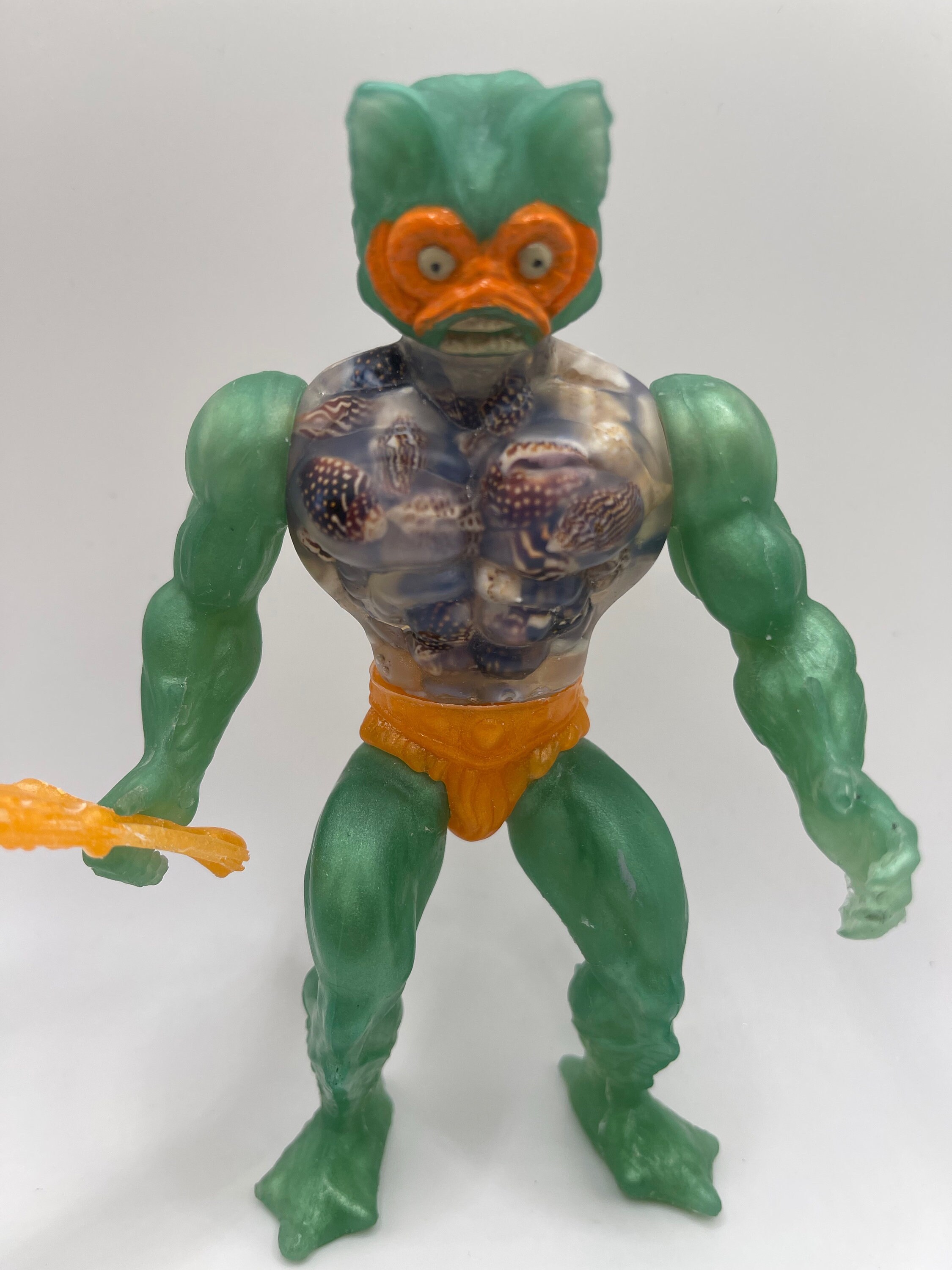 Merman XOX Custom Resin Full Size 5.5 Figure Torso of | Etsy