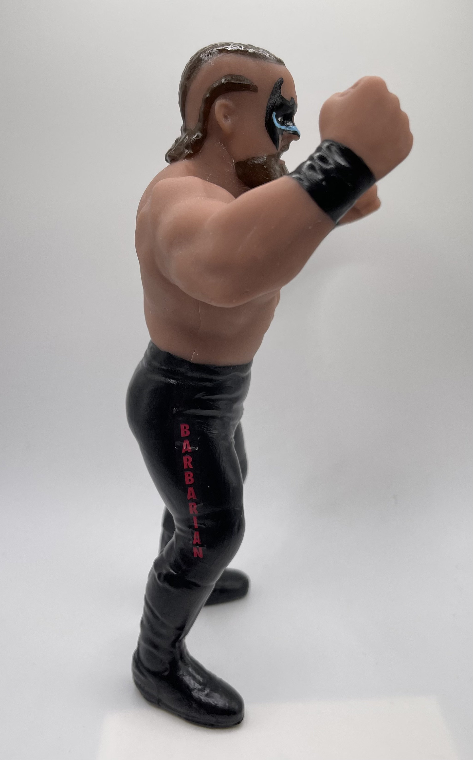 Barbarian WWF LJN Inspired XOX Custom Rubber Type Full Size - Etsy