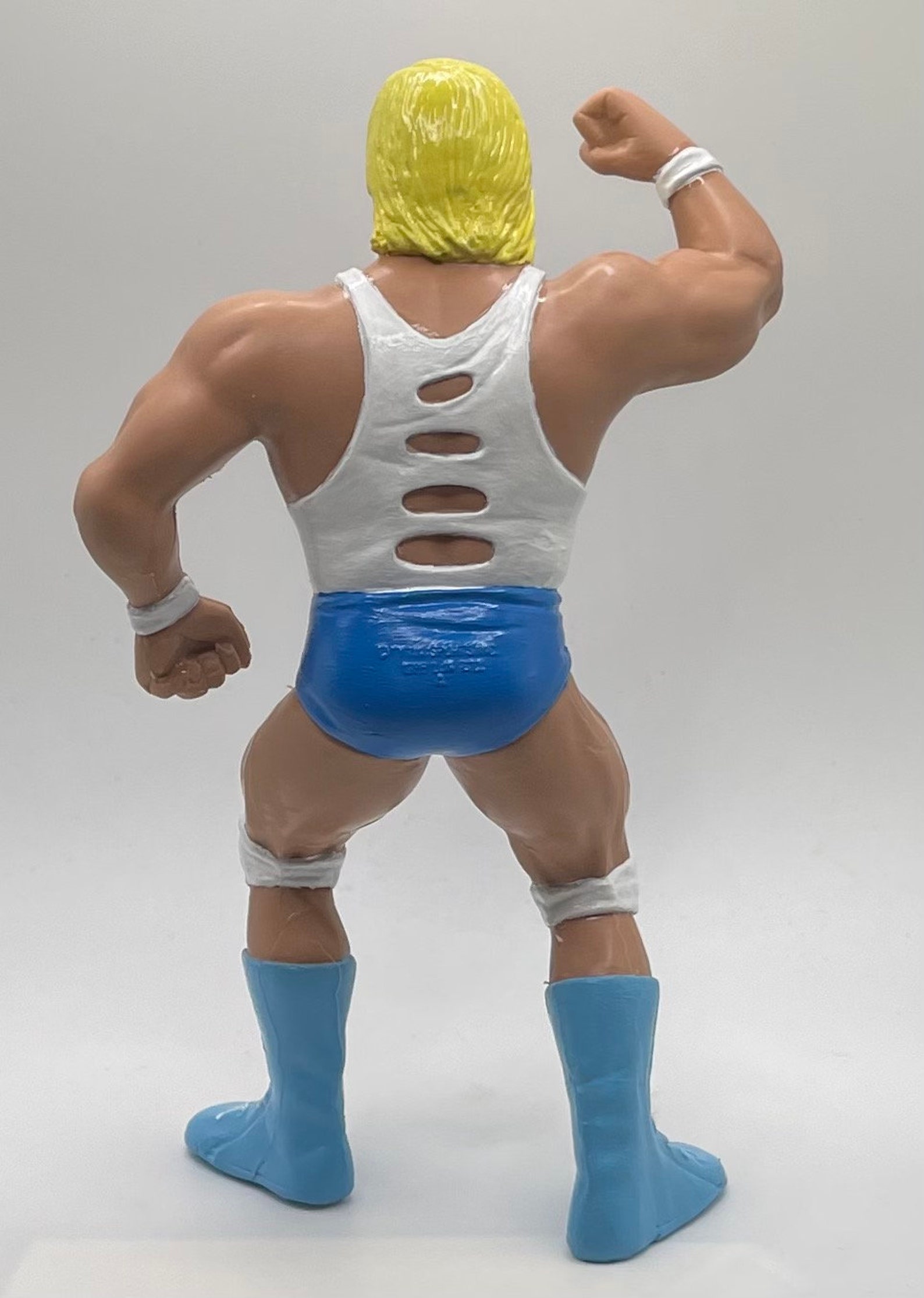 Hulk Hogan American Made WWF LJN Inspired XOX Custom Rubber Type Full ...