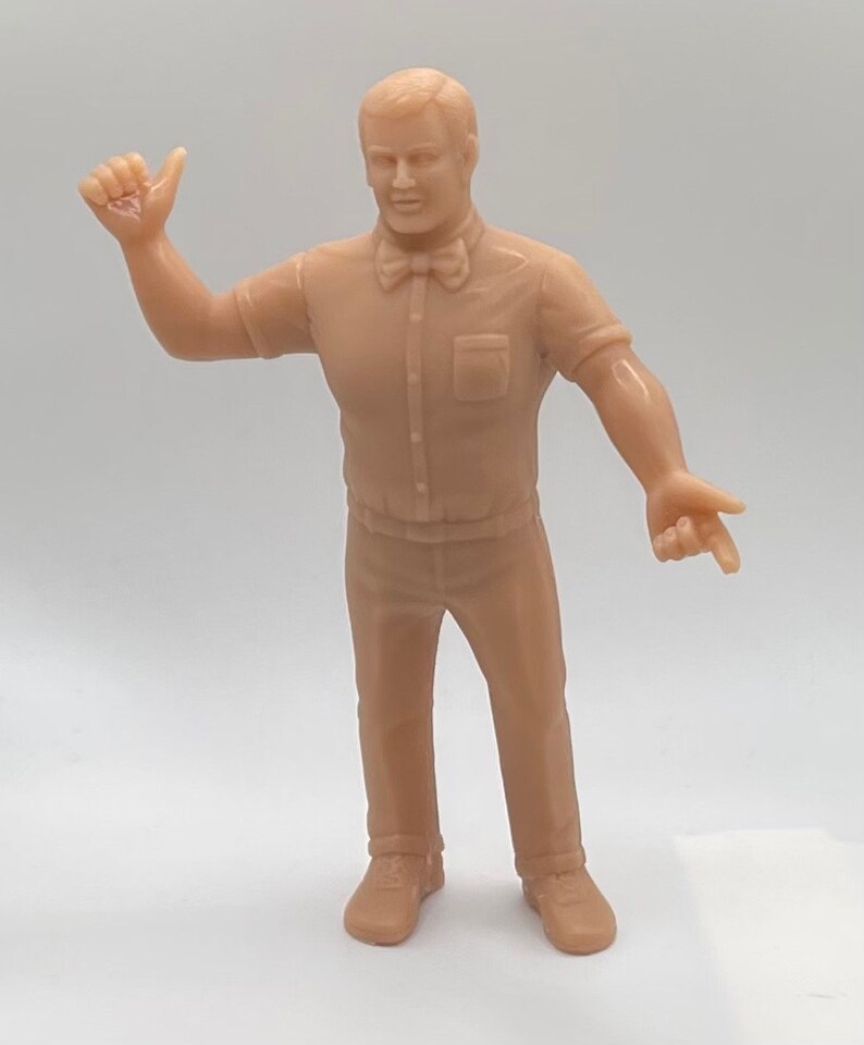 The Ref WWF LJN Inspired XOX Custom Rubber Type Full Size - Etsy