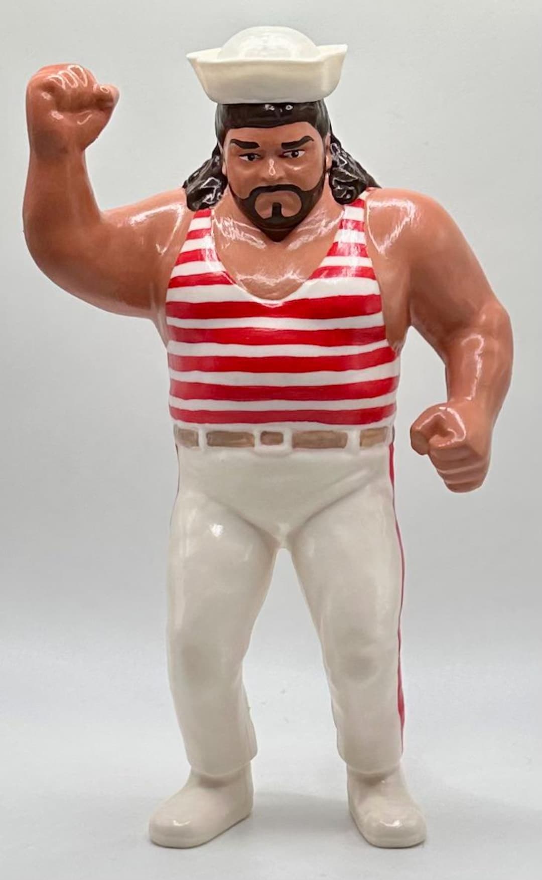 Tugboat WWF LJN Inspired XOX Custom Rubber Type Full Size 8" Figure ...