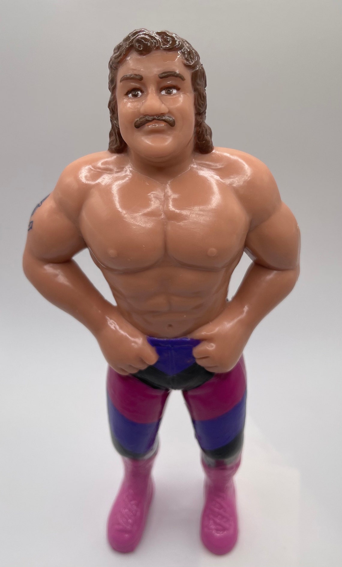 Rick Rude WWF LJN Inspired XOX Custom Rubber Type Full Size - Etsy