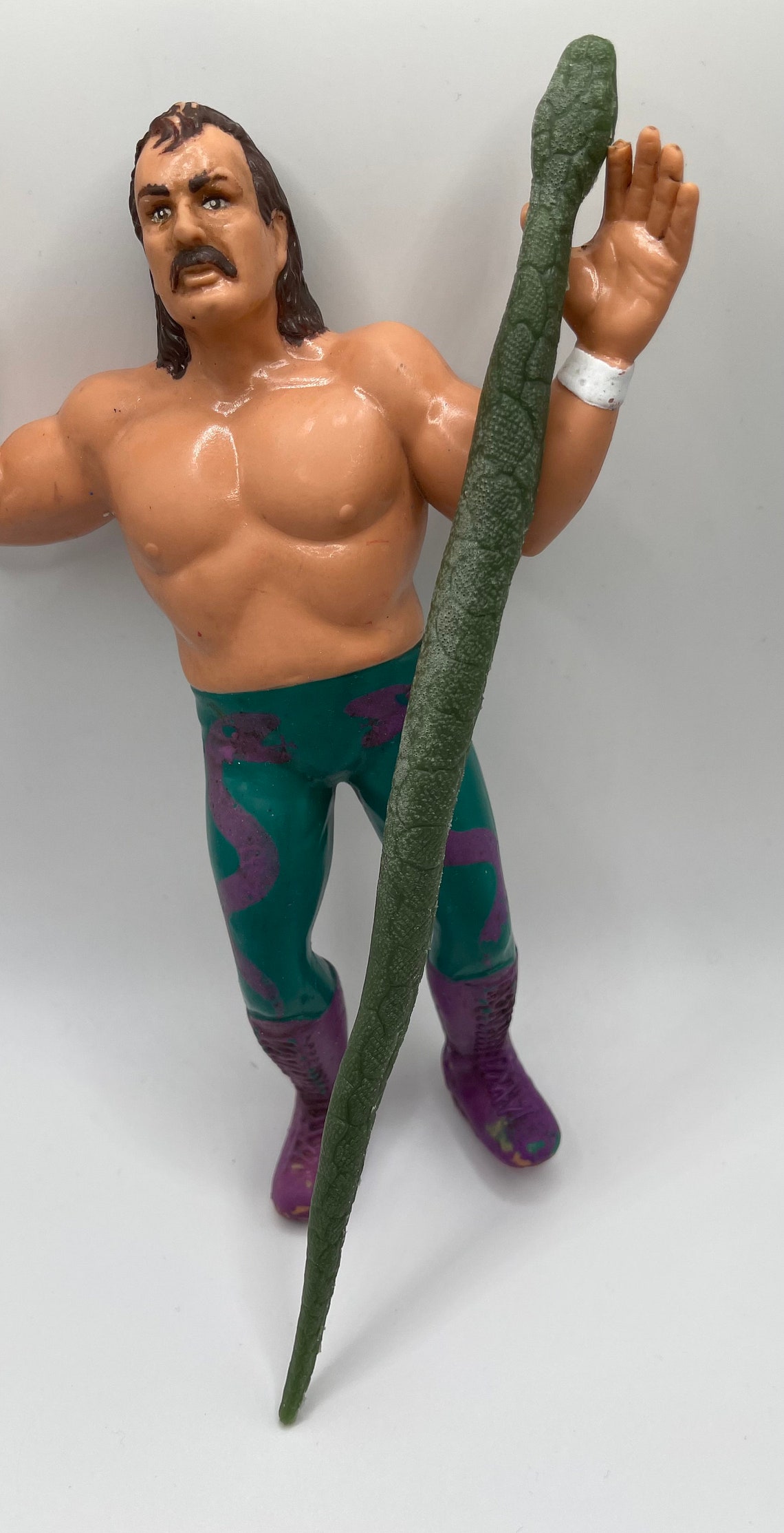 Damien Jake Robert's Custom Snake Accessory WWF LJN XOX Custom ...