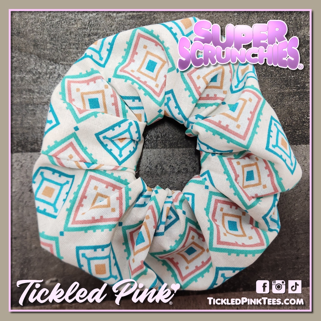 Southwest Native Diamonds - Super Scrunchie / Large Hair Tie - Etsy