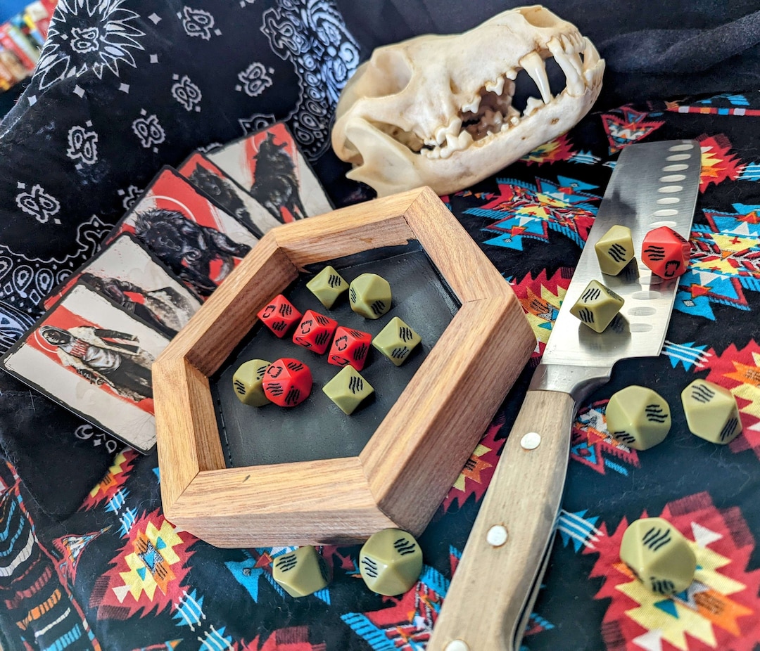 Hard Wood Dice Box Werewolf the Apocalypse Samuel Haight - Etsy