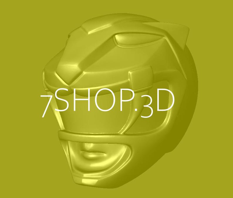 1995 Power Rangers the Movie Yellow Ranger Helmet - Etsy