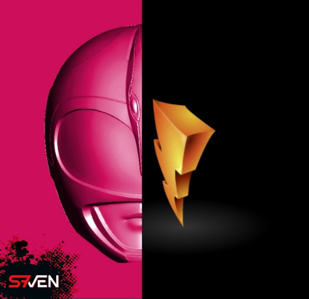 Pink Power Ranger 3D Scanned File - Etsy