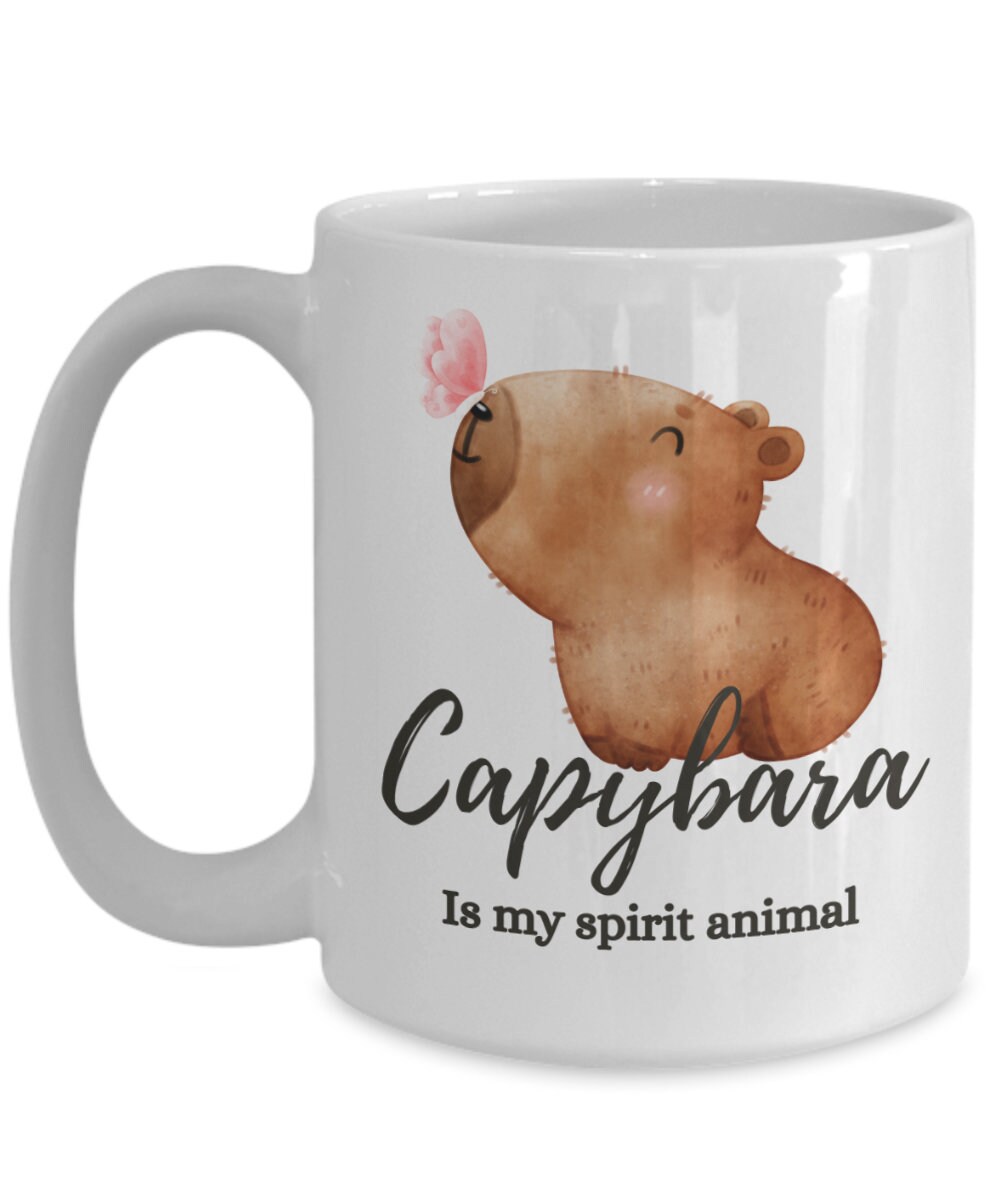 Capybara Mug, Perfect Capybara Lovers Gift, Cappy Coffee Cup, Christmas ...