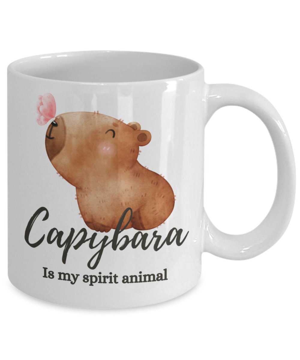 Capybara Mug, Perfect Capybara Lovers Gift, Cappy Coffee Cup, Christmas ...
