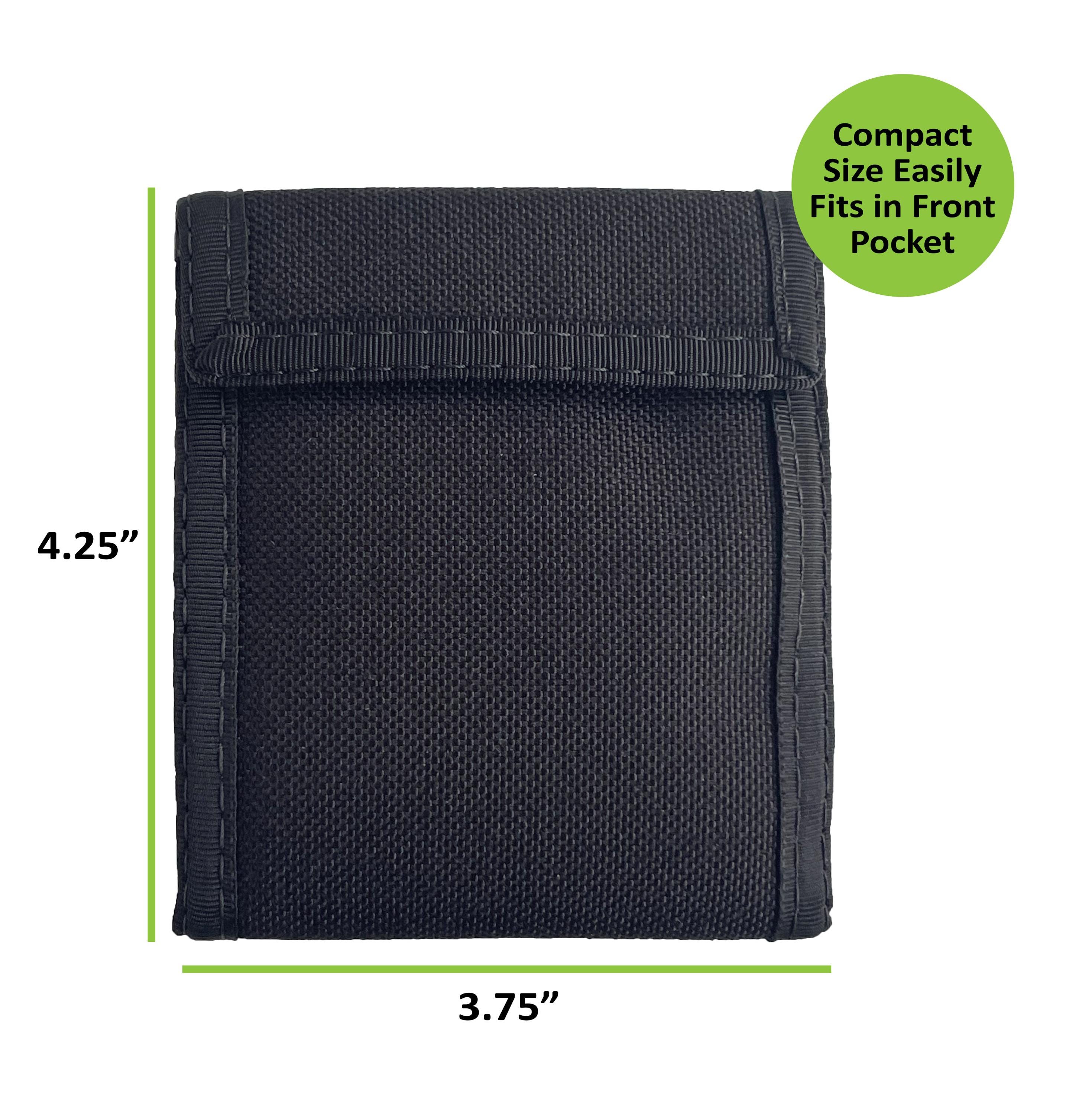 Compact Nylon Bifold Wallet - 4 Colors - Made in USA - Etsy