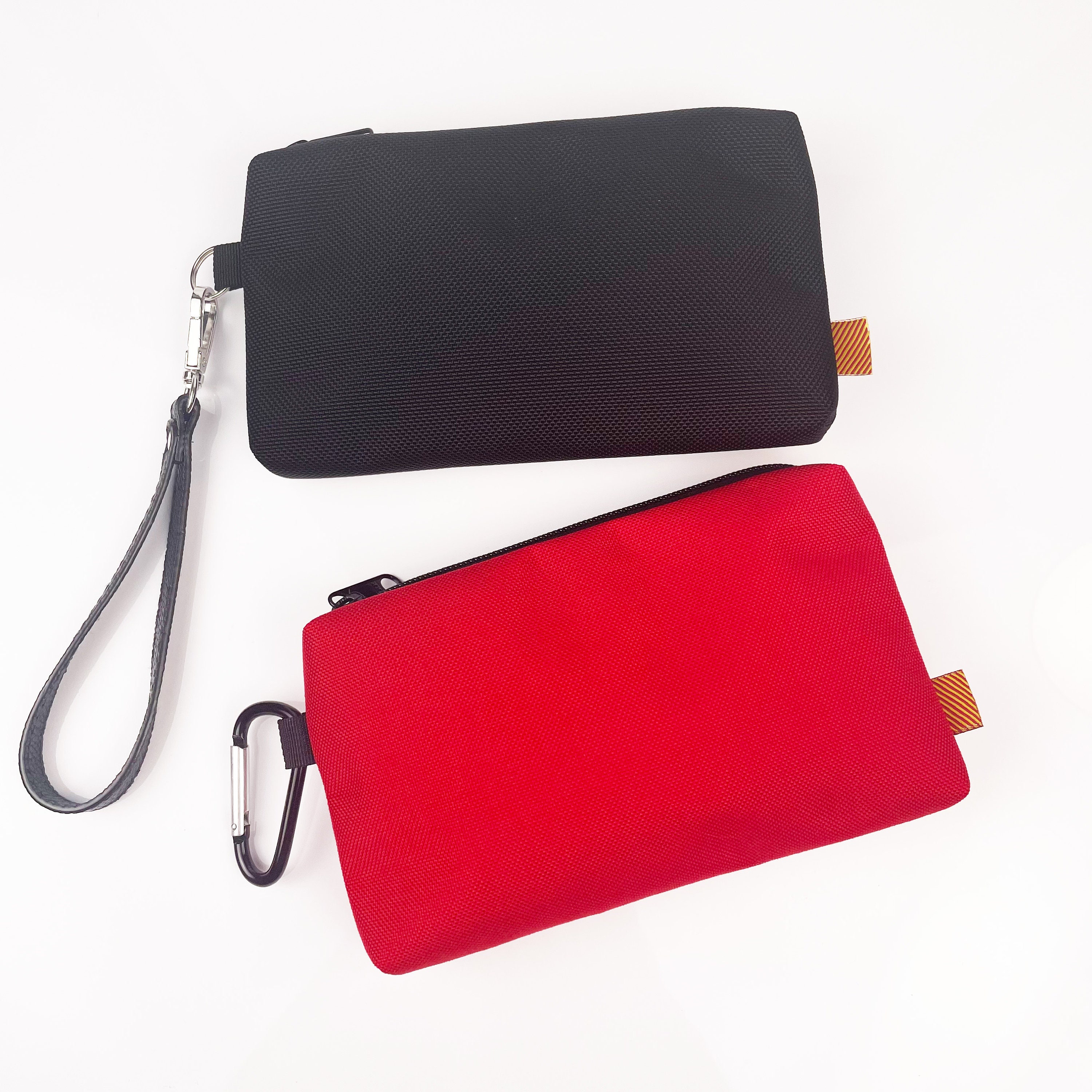 MJ Nylon Pouch W/ Zipper. 8 Colors. Fits Largest Iphone. Water ...