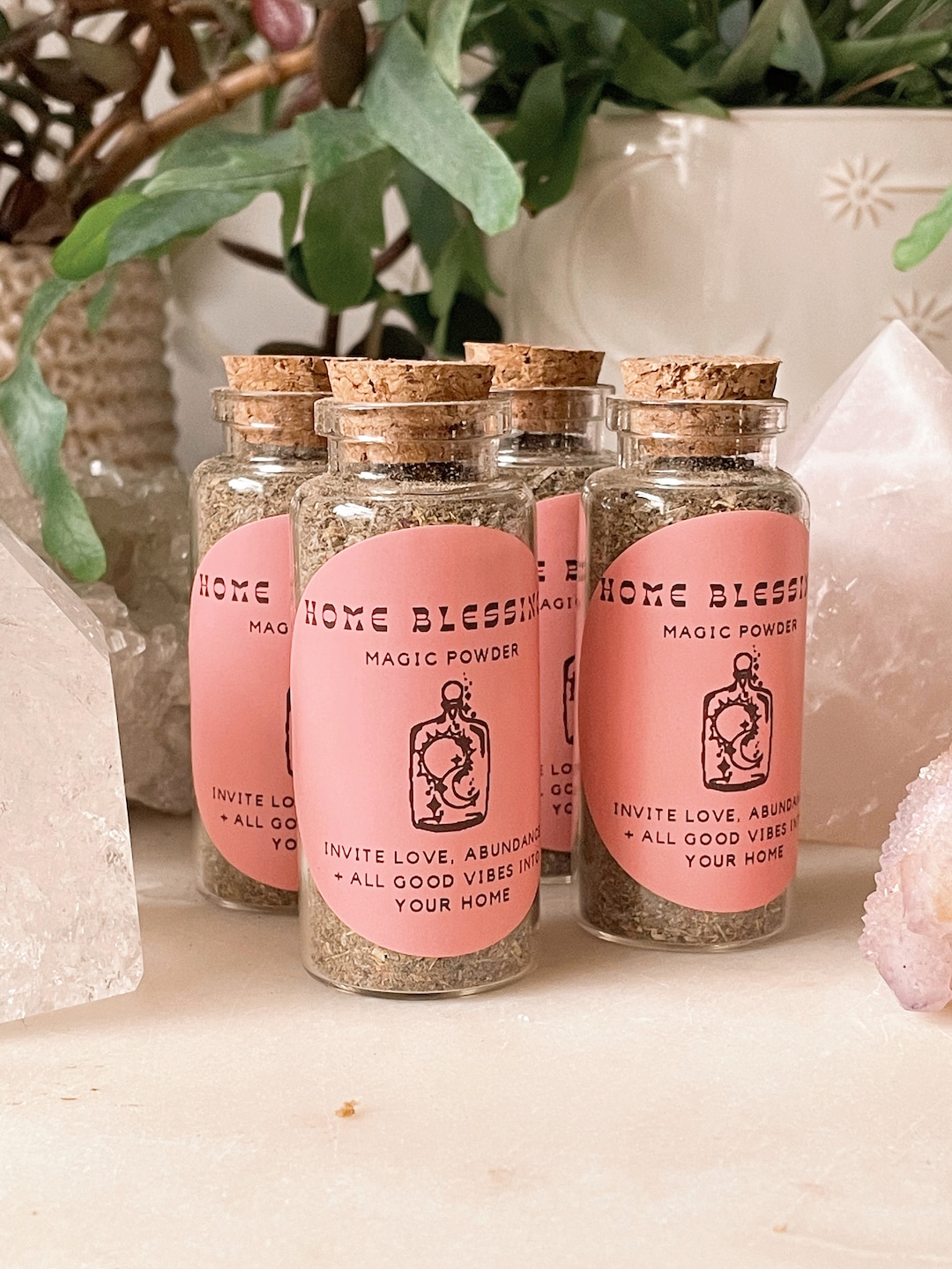 Magical Home Blessings Powder Invite Love Abundance Into Your Home - Etsy