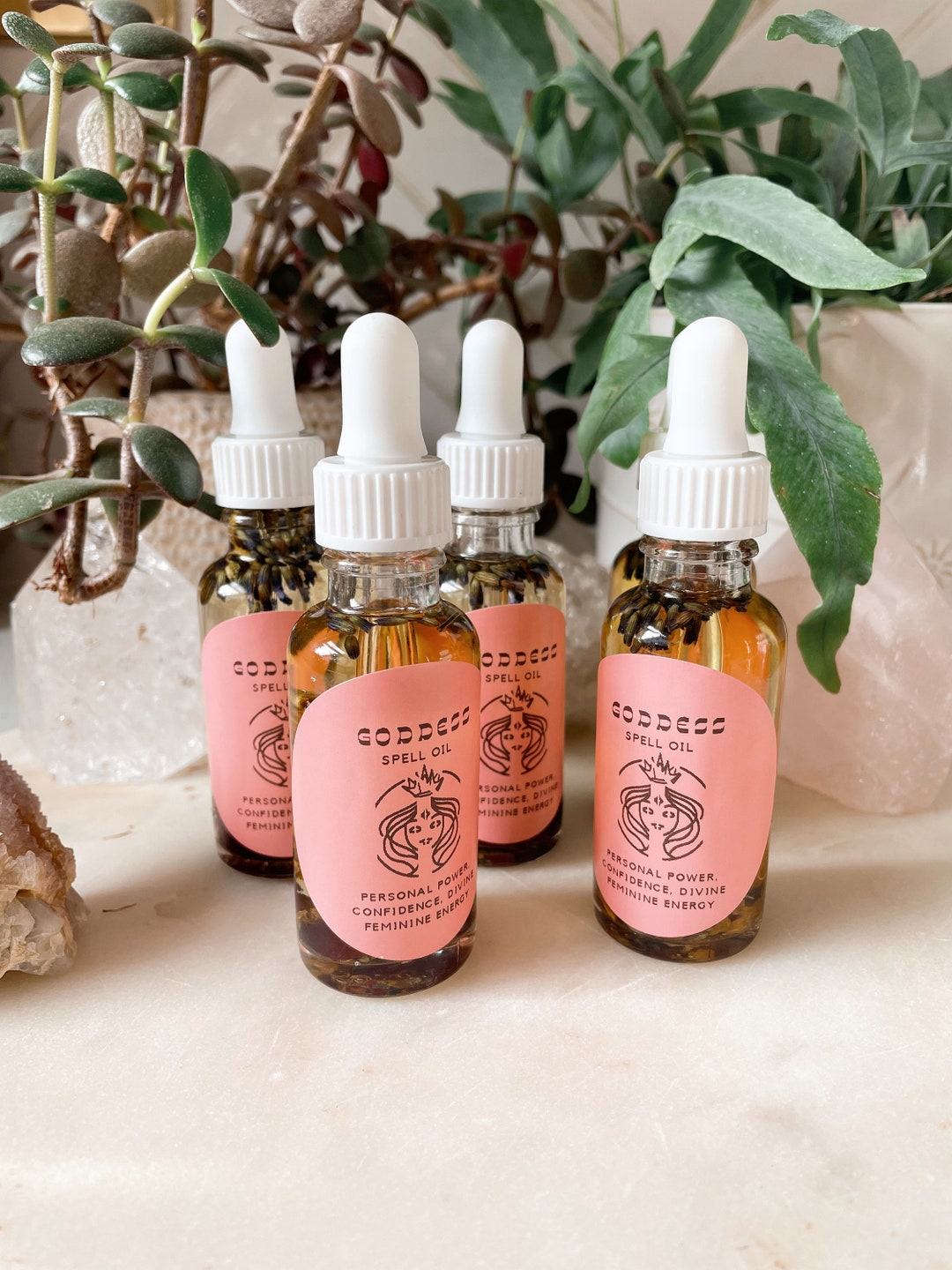 Goddess Spell Oil Confidence, Personal Power, Divine Feminine Ritual ...